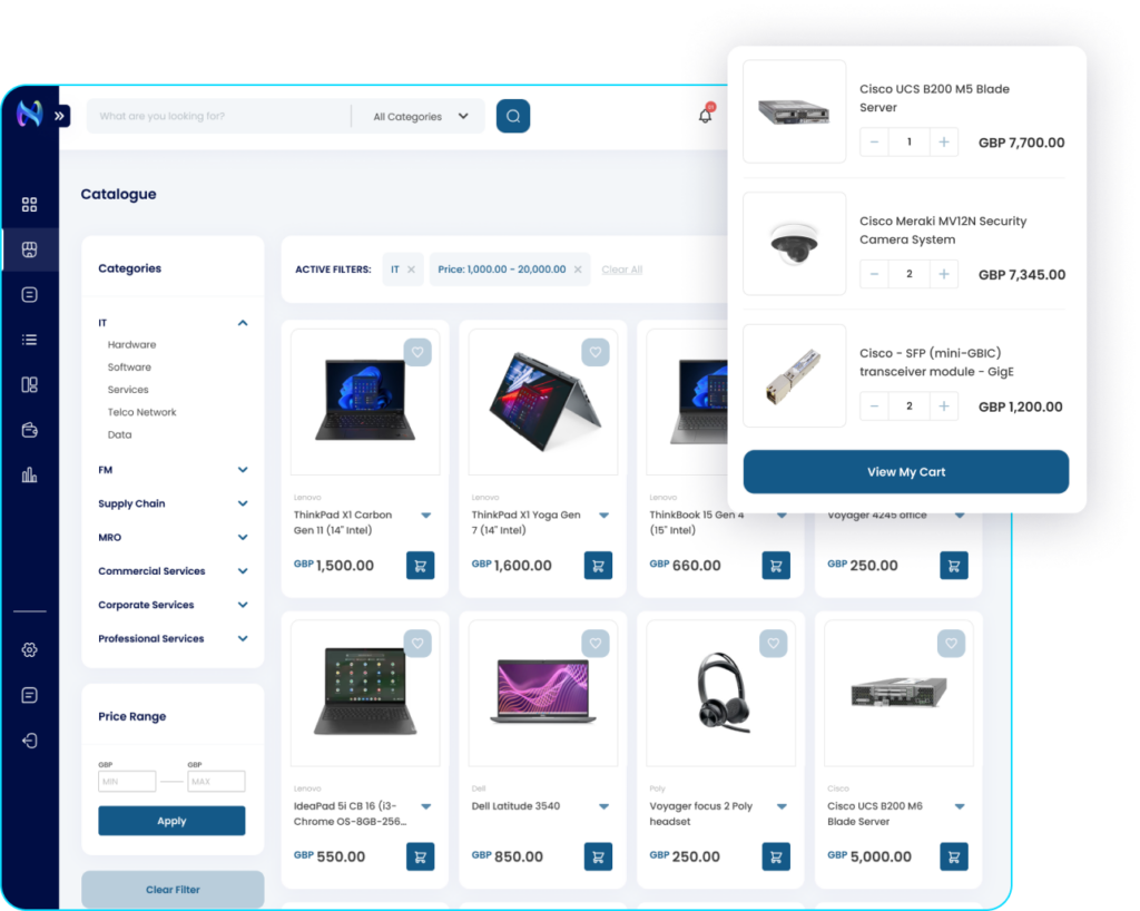 Procurement Partnership for Non Strategic and Tail Spend - Nomia